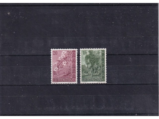 Lihtenštajn 1957 Mi.22 eura