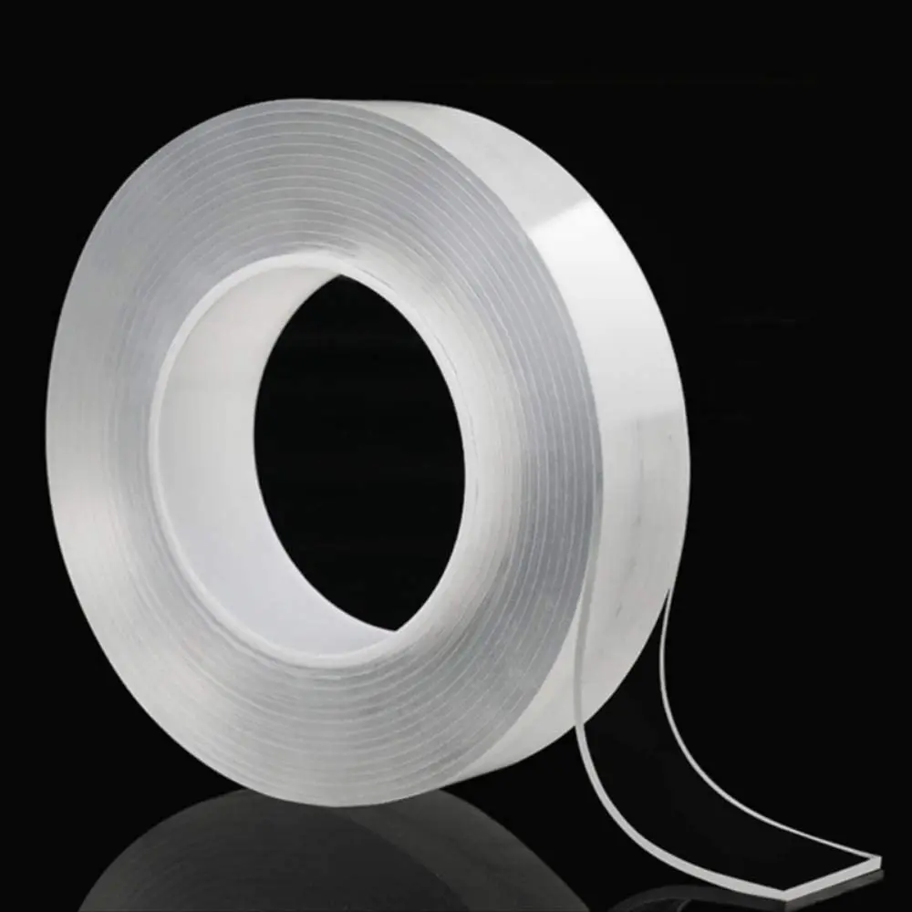 Dvostrano lepljiva traka Nano Tape, Providna, 3m