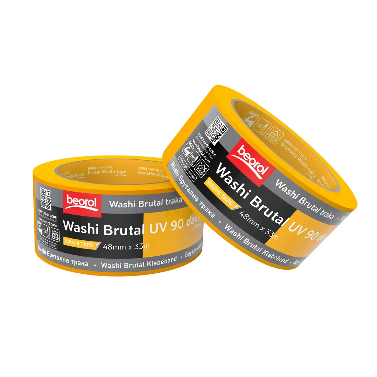 BEOROL Brutal traka 90 dana UV (vashi papir) 48mm k 33m