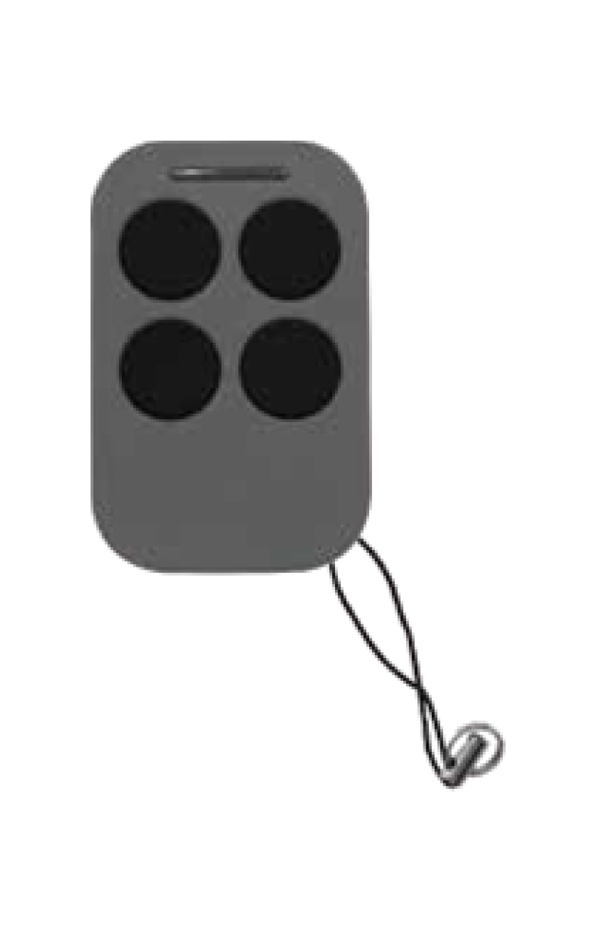 SLT-4C Grey Daljinac 4 tastera gum.