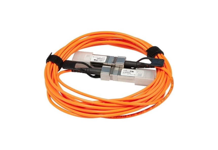 MikroTik S+AO0005 SFP+ direct attach Active Optics cable, 5m