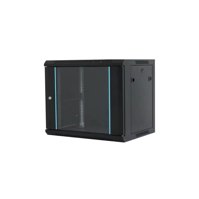 MAXPRO LINE Rack orman nazidni, 9U, 600x450, staklena vrata
