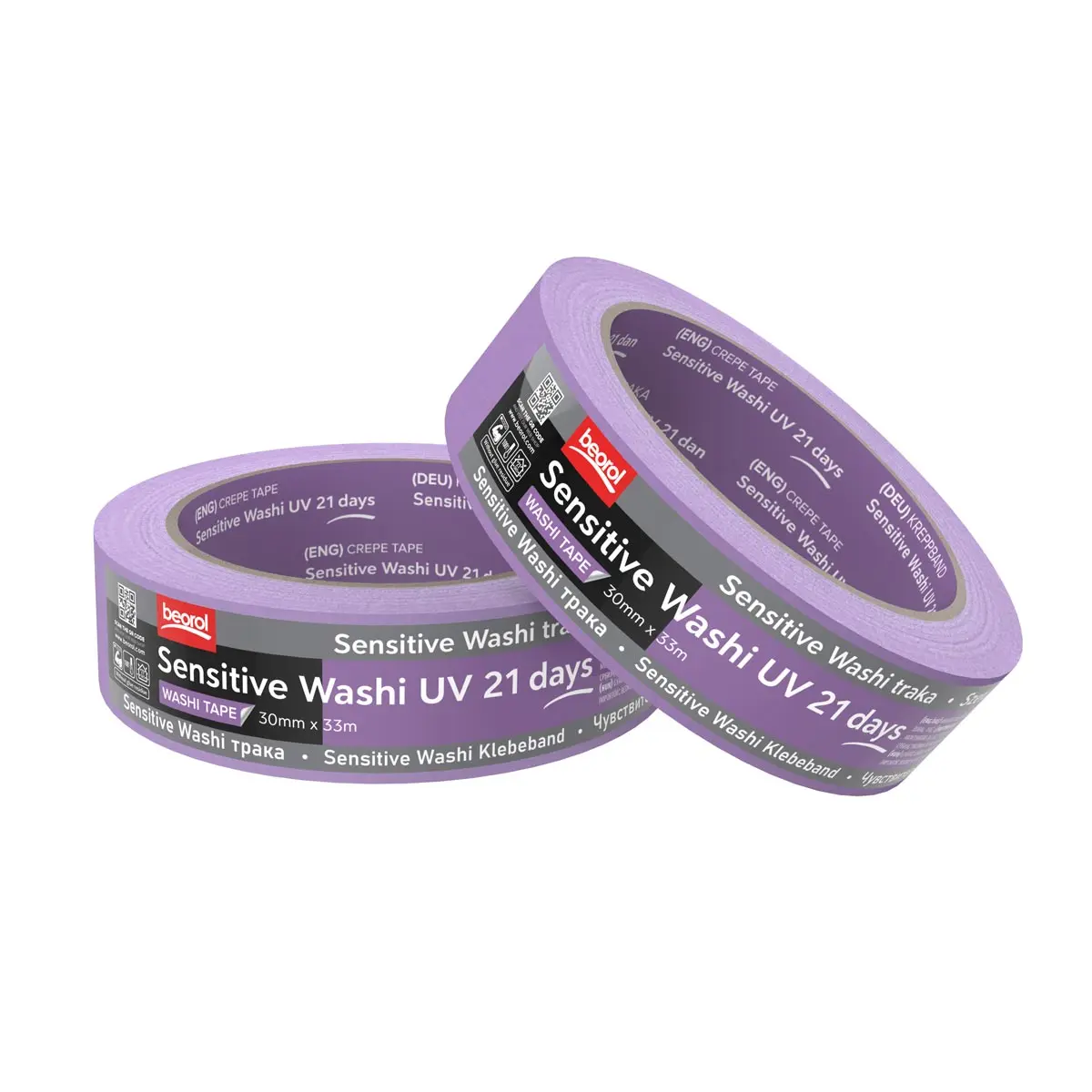 Beorol Sensitive traka 21 dan UV (vashi papir), 30mm k 33m, ljubičasta