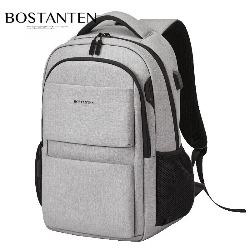 Bostanten Muški ranac za laptop, 15.6", Sivi