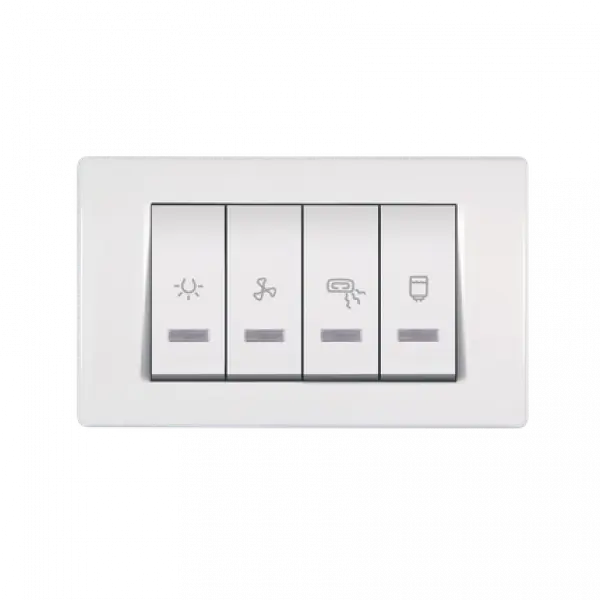 Aling Indikator 66913.00, 4M horizontalni, Beli