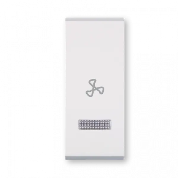 Aling Taster 65425.0, ventilatora 1M sa indikacijom, Beli