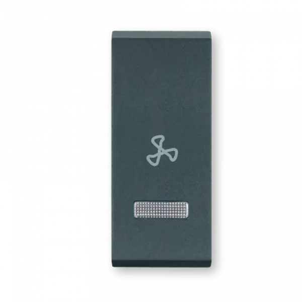 Aling Taster 65425.A, ventilatora 1M sa indikacijom, Antracit