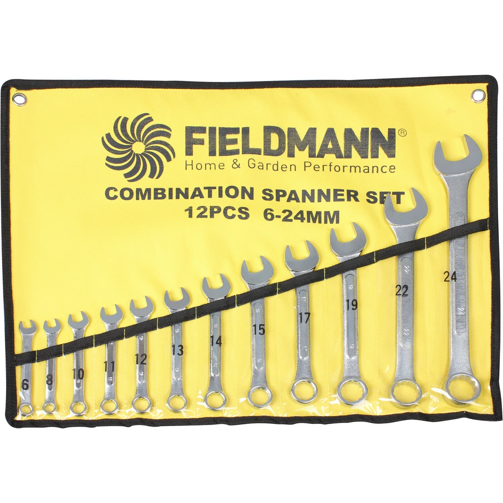 Fieldmann FDN 1010 set ključeva viljuškasto-okasti 6-24mm (12kom)