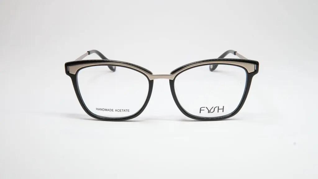 Fysh Ženski dioptrijski okvir 3620 S300, Crno-zlatne boje