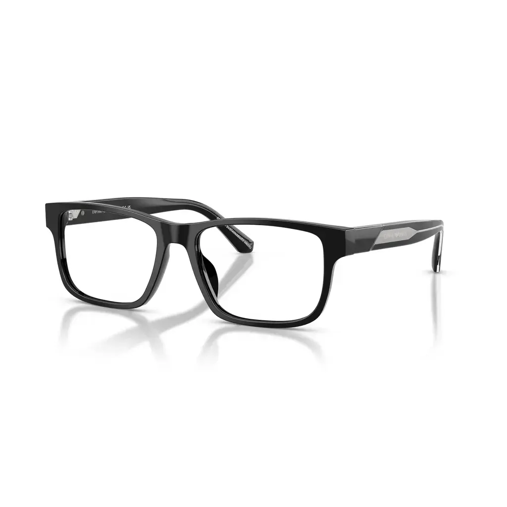 Emporio Armani Muški okvir za dioptrijske naočare 0EA3265U 5017, Četvrtaste, Crni
