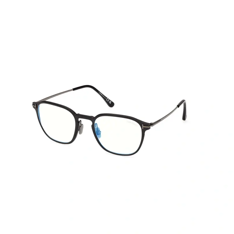 Tom Ford Muški okvir za dioptrijske naočare Blue block 0FT6087-B 553, Crni