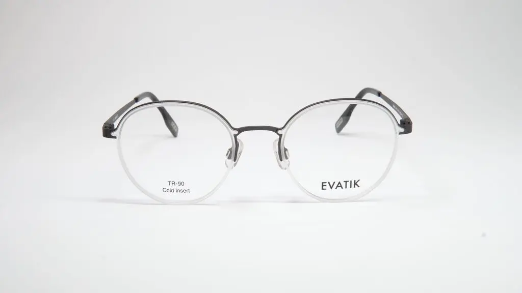 Evatik Muški dioptrijski okvir 9195 M413, Tamnosivo-beli