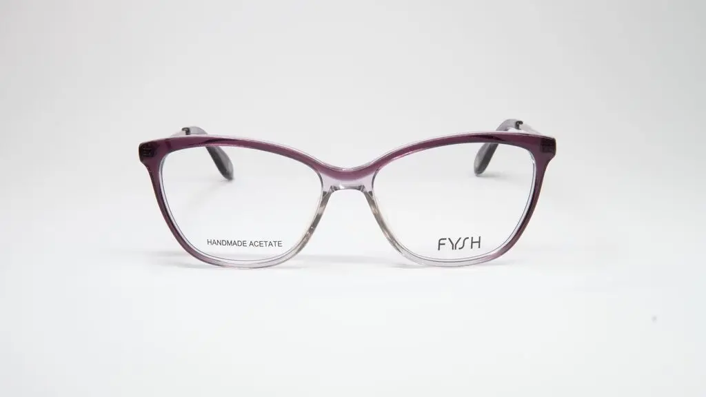 Fysh Ženski dioptrijski okvir 3611 847, Ljubičasti-providni