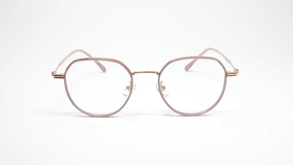 Einar's Ženski dioptrijski okvir L7160C, Rose gold boje