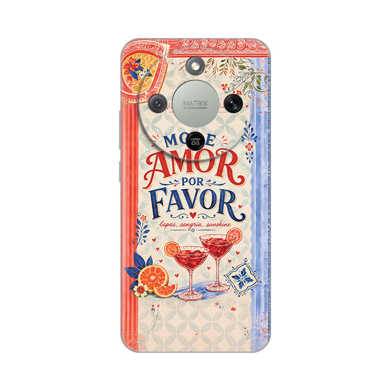 Zastitna ultra tanka (skin) maska / futrola PRINT - Huawei Honor Magic 8 Lite Summer in Spain