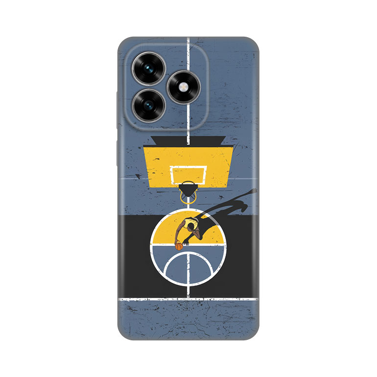 Zastitna ultra tanka (skin) maska / futrola PRINT - Huawei Honor X5c Plus Court
