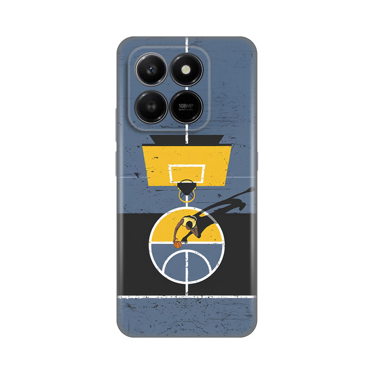Zastitna ultra tanka (skin) maska / futrola PRINT - Honor X7d 4G/400 Smart 5G Court