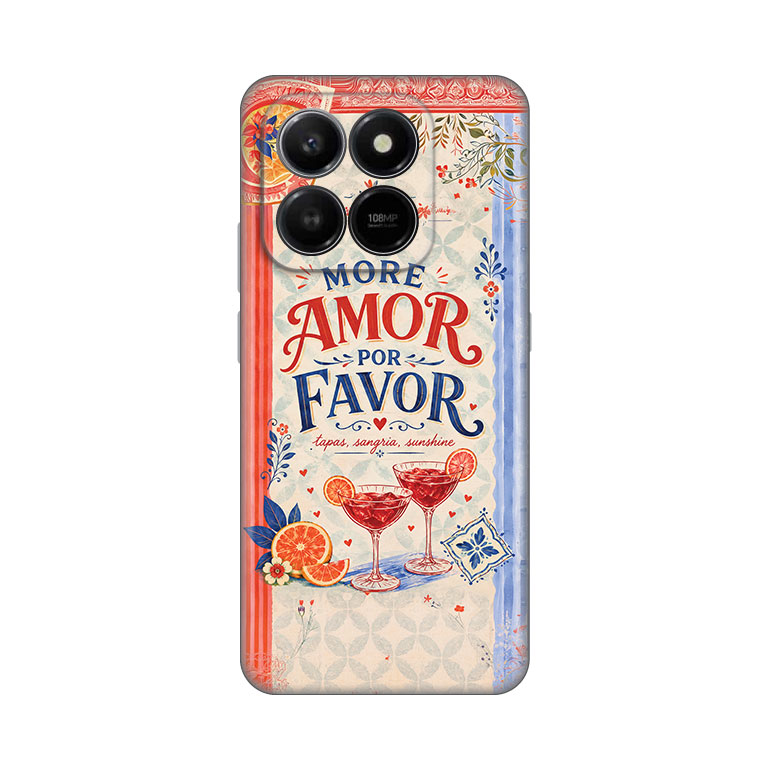 Zastitna ultra tanka (skin) maska / futrola PRINT - Honor X7d 4G/400 Smart 5G Summer in Spain