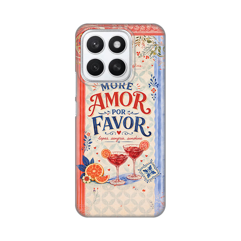 Zastitna ultra tanka (skin) maska / futrola PRINT - Huawei Honor X8c Summer in Spain