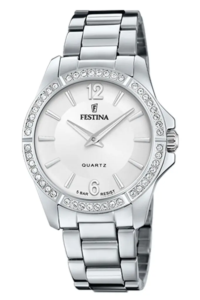 Festina Ženski sat kvarcni, Srebrne boje