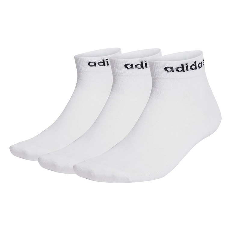 Adidas Čarape T Lin Ankle 3P, HT3451, 3 para, Bele