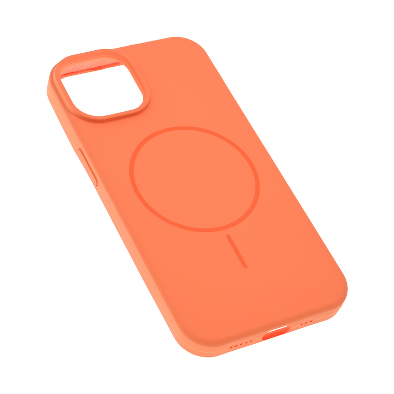 Zastitna maska (futrola) Magsafe Pure color - iPhone 14 narandzasta