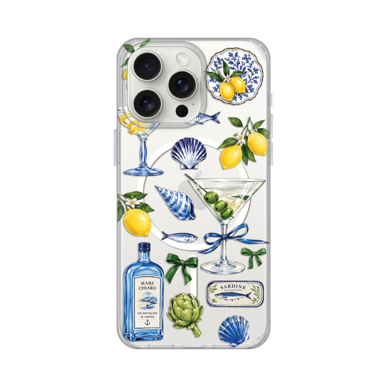 Zastitna maska (futrola) print Magsafe - iPhone 15 Pro Max 6.7 Mediterranean Martini