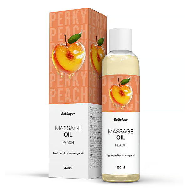 Satisfyer massage oil Peach