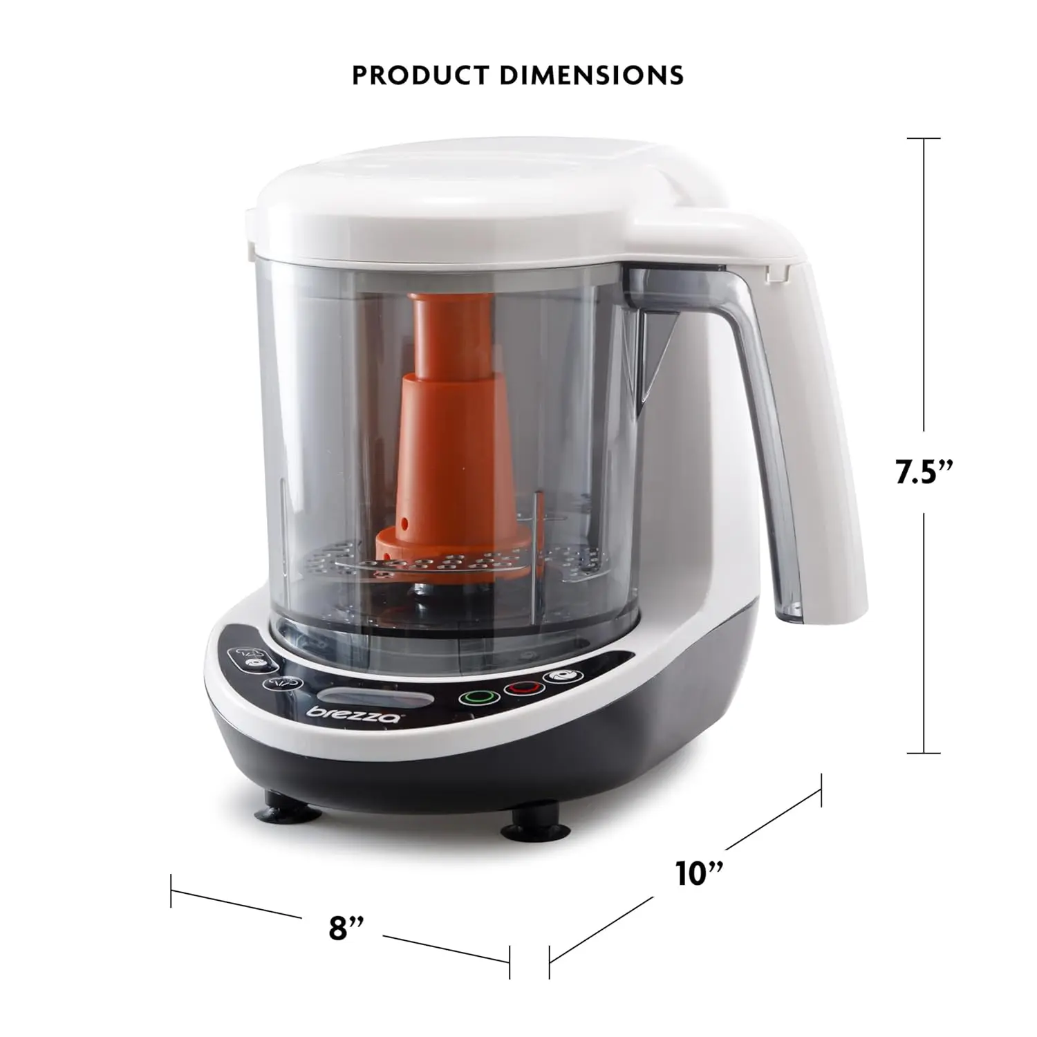 Baby Brezza Aparat za pripremu hrane Deluxe, Beli
