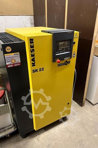 Vijčani kompresor za komprimovani vazduh
Kaeser SK 22 + SK 19 + TB 26 + Tank