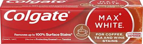 Colgate
Max White For Coffee, Tea & Wine pasta za zube, 75 ml