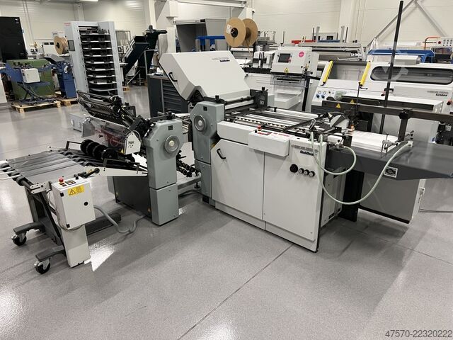 Mašina za savijanje
Heidelberg Stahlfolder Ti 52 4/4 Folding machine