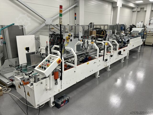 Strati Anden 660A mašina za falcanje i lepljenje (folder gluer)
Strati Anden 660A Folder Gluer