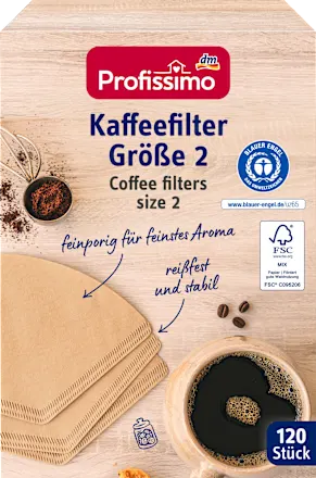 Profissimo
Filter iza kafu - veličina 2, 120 kom