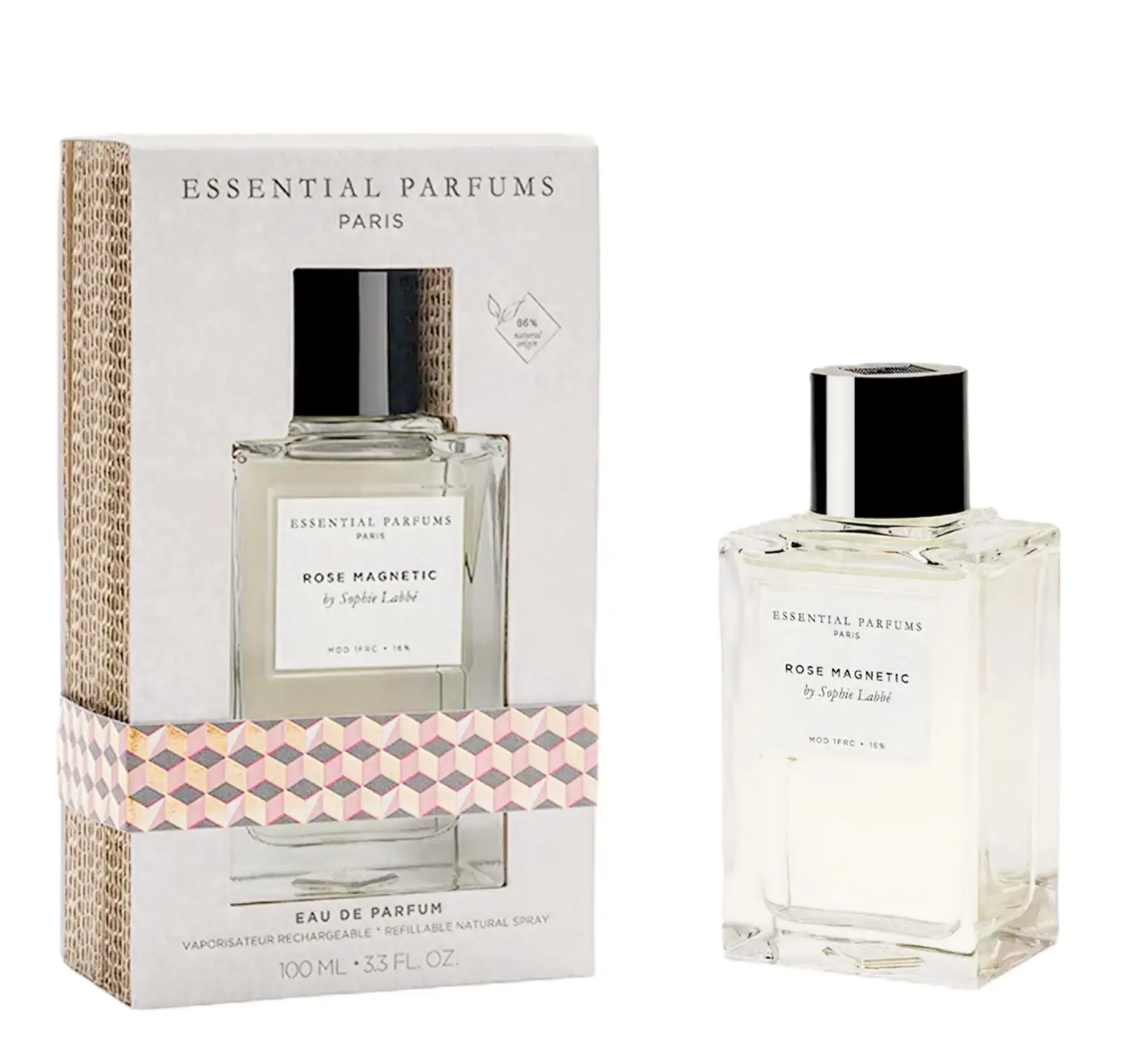 Essential Parfums Unisex parfem Rose Magnetic, EDP, 100 ml