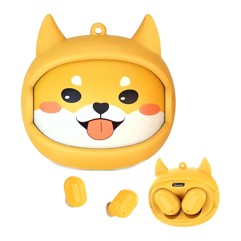 Bluetooth slusalice Cat zute