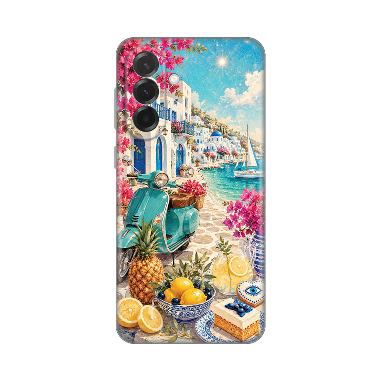 Zastitna ultra tanka (skin) maska / futrola PRINT - Samsung A376 Galaxy A37 5G Summer in Greece
