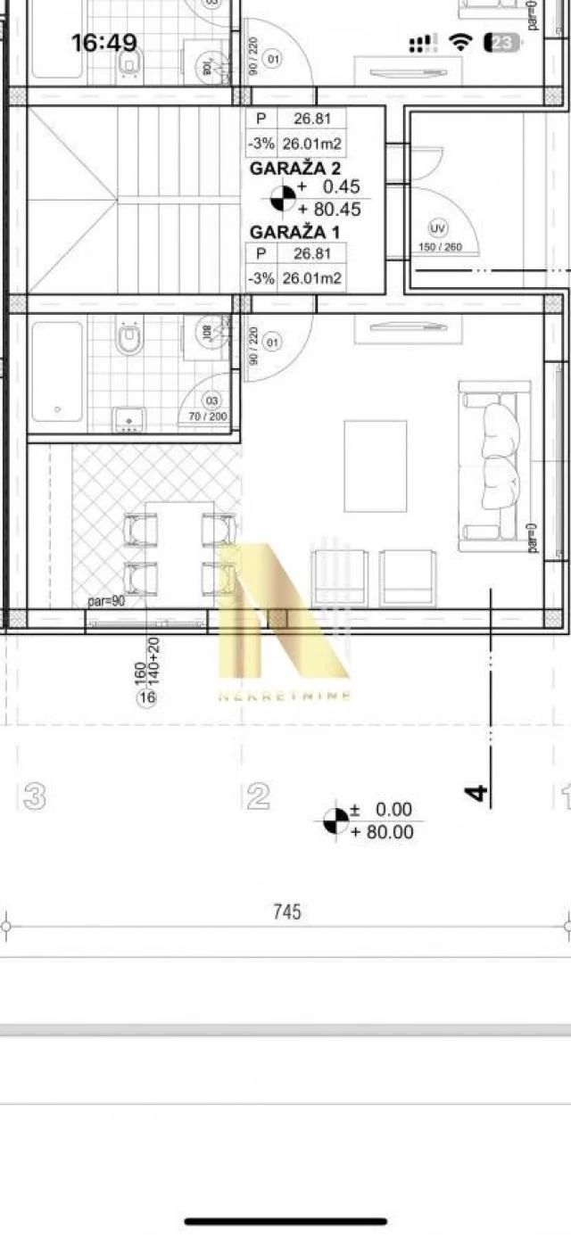 Stan Garaža  26m² na Telepu, Novi Sad