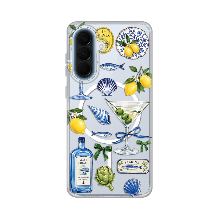 Zastitna maska (futrola) print Magsafe - Samsung A576 Galaxy A57 Mediterranean Martini