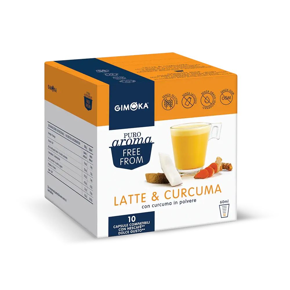 Gimoka Zlatno mleko Dolce Gusto, 10 kapsula