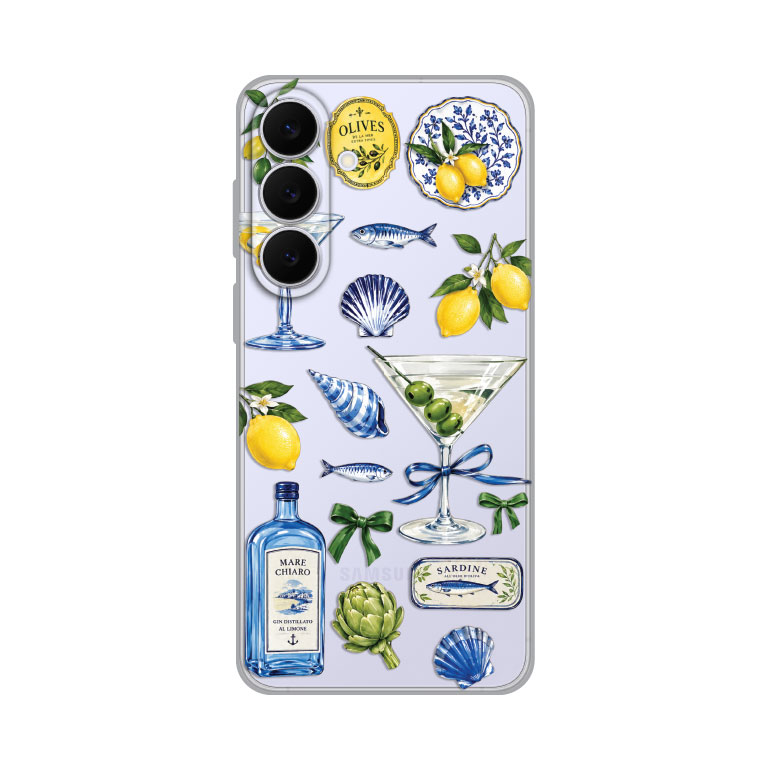 Zastitna silikonska maska (futrola) PRINT - Samsung S731B Galaxy S25 Fe Mediterranean Martini