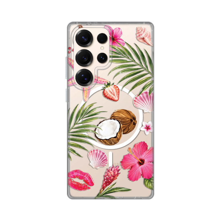 Zastitna maska (futrola) print Magsafe - Samsung S938 Galaxy S25 Ultra Coconut Paradise