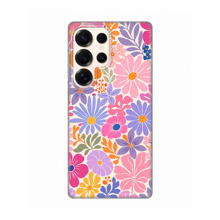 Zastitna silikonska maska (futrola) PRINT - Samsung S938 Galaxy S25 Ultra Sunny Petals
