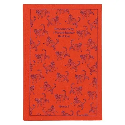 Klikermat Agenda A5 Reasons Why I Would Rather Be a Cat, Crvena