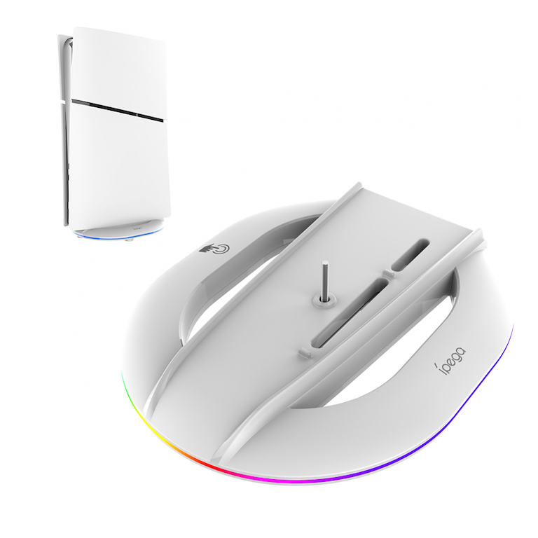 iPega PG-P5S035 vertikalni Drzac - PS5 slim/PRO beli