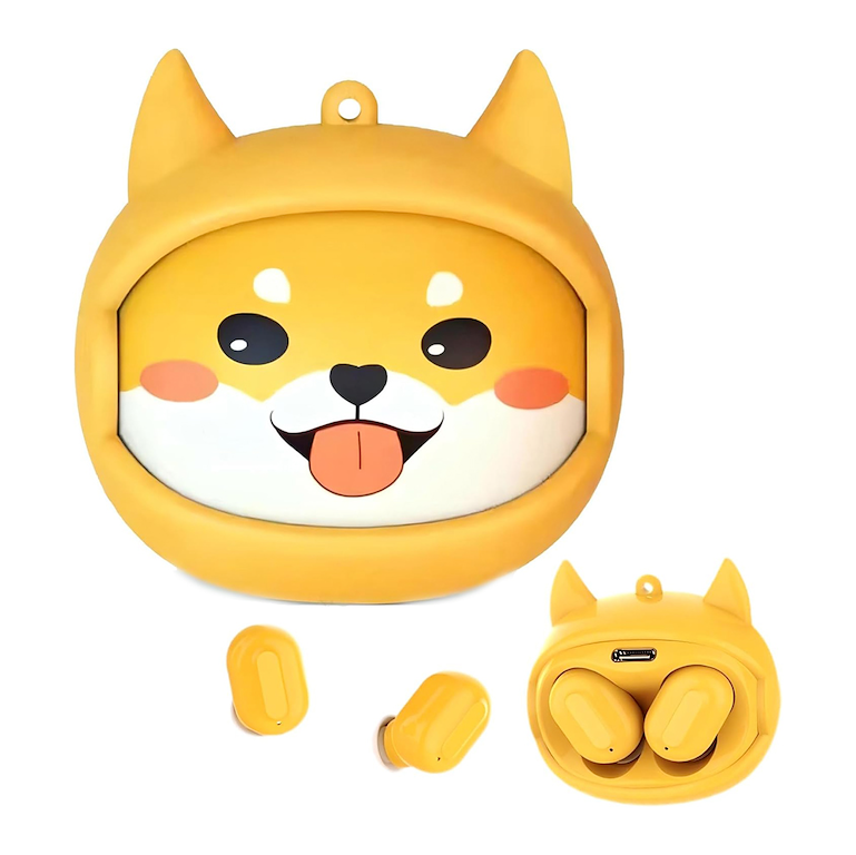 Bluetooth slusalice Cat zute