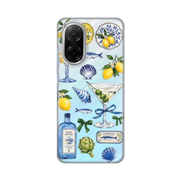 Zastitna silikonska maska (futrola) PRINT - Xiaomi Redmi A5(173mm) Mediterranean Martini
