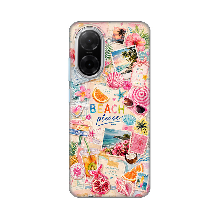 Zastitna ultra tanka (skin) maska / futrola PRINT - Xiaomi Redmi A5(173mm) Beach Please