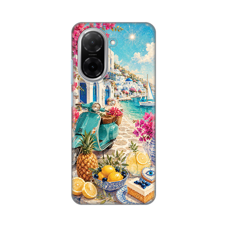 Zastitna ultra tanka (skin) maska / futrola PRINT - Xiaomi Redmi A5(173mm) Summer in Greece