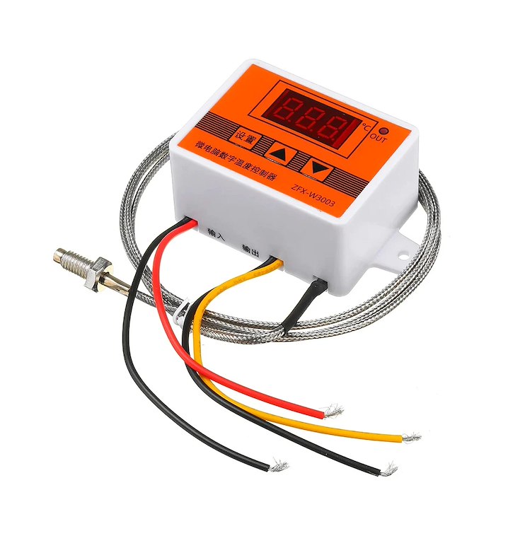 Digitalni Termostat Termoregulator ZFX-W3003 (0-450°C) 220V - Kontroler Temperature sa K-Tip Sondom